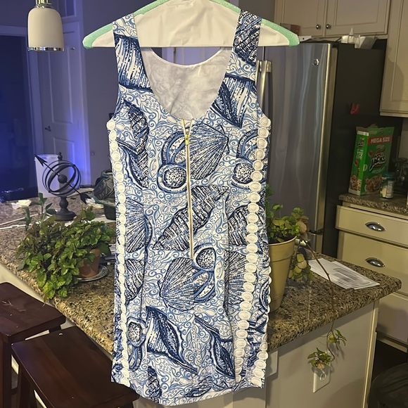 Lilly Pulitzer | Dresses | Lilly Pulitzer Stuffed Shells Shift Dress ...